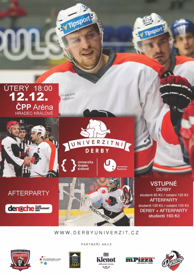 Univerzitní hokejové derby | Univerzita Pardubice